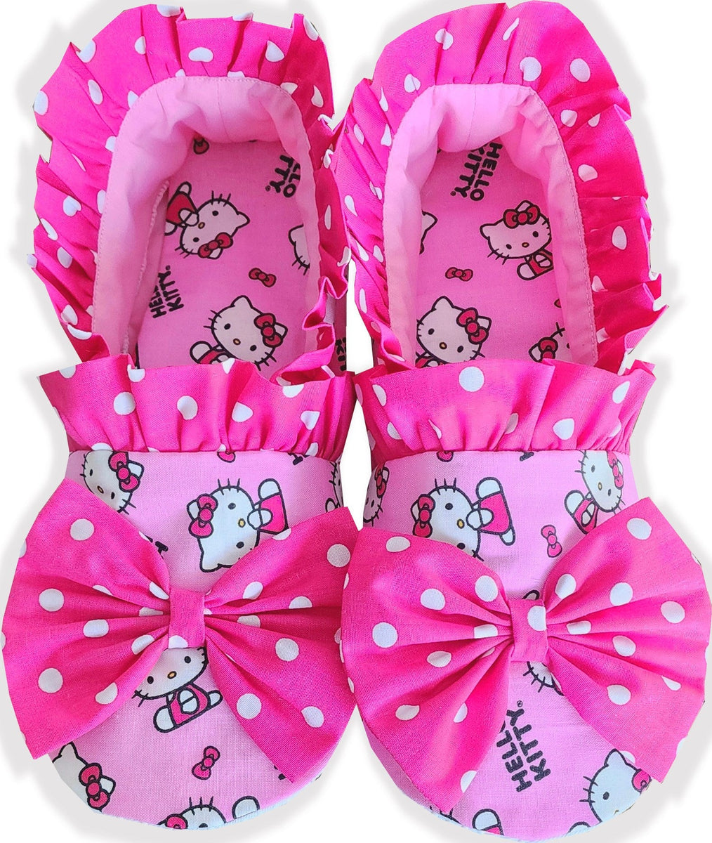 Made to Fit You Pink Hello Kitty Adult Baby Sissy Slippers by Leanne's ...